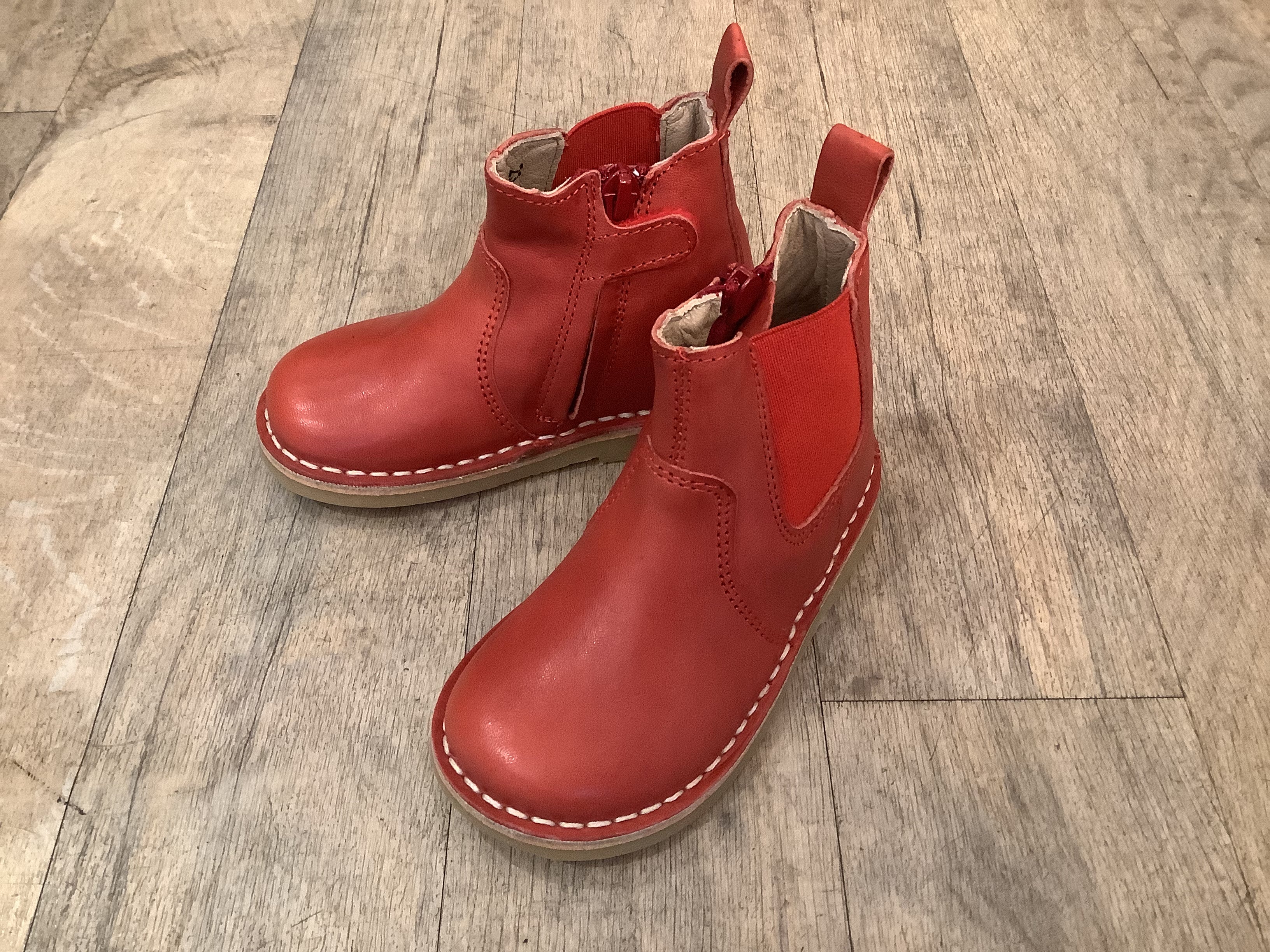 Petasil - Red Chelsea Boot – Tigers 'n' Tiaras
